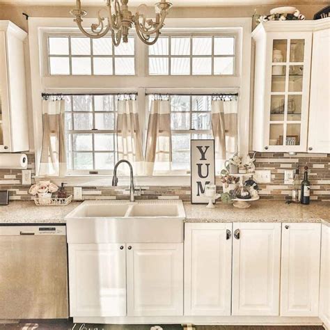 Kitchen Farmhouse Curtain Ideas