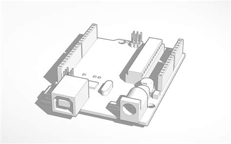 3d Design Arduino Uno Tinkercad