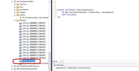 Help On Sql Server Sql Server Statistics Create Update And Delete