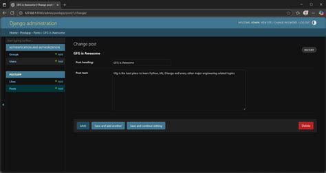Handling Ajax Request In Django Geeksforgeeks