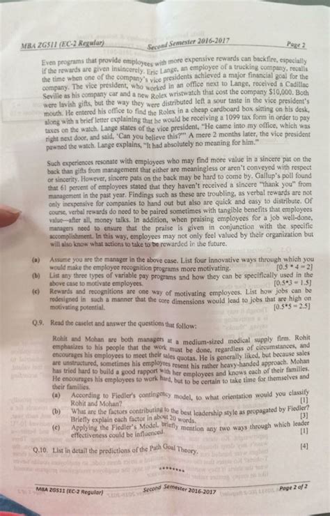 Mpo Midsem Regular Question Paper