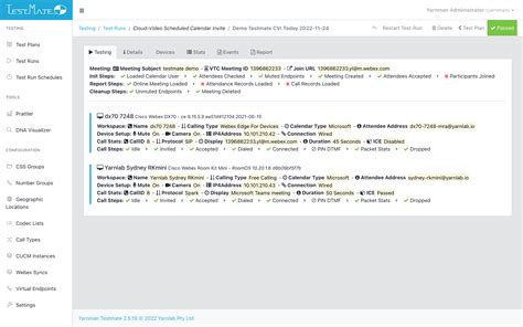 Test Mate Webex App Hub