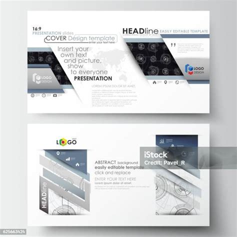 비즈니스 템플릿 Hd 형식 프레젠테이션 슬라이드 간편연결 편집 가능 Hd 포맷에 대한 스톡 벡터 아트 및 기타 이미지 Hd 포맷 개념 개념과 주제 Istock