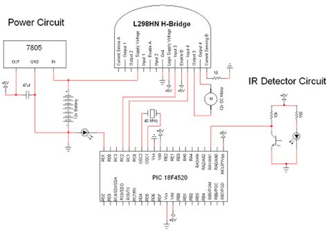 Simple Motor Optical Encoder Schematic PyroElectro News Projects Tutorials