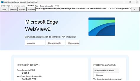 aplicación de ejemplo win32 microsoft edge developer documentation microsoft learn