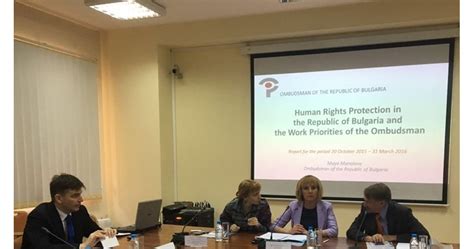 Мая Манолова запозна посланиците на държавите членки на ЕС с приоритетите си