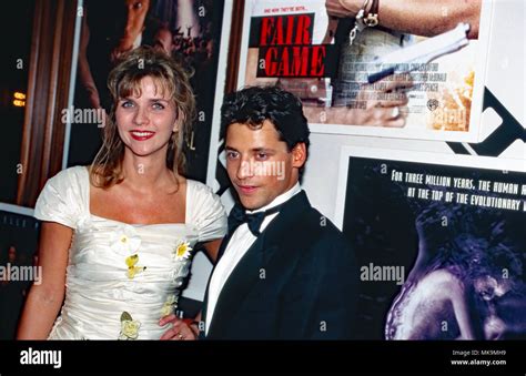 Patrick Bach Mit Begleitung Beim Ufa Filmball In Düsseldorf Deutschland 1991 Actor Patrick