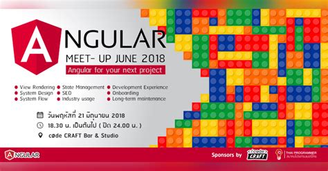 Angular Developers Thailand Meetup June 2018 Eventpop