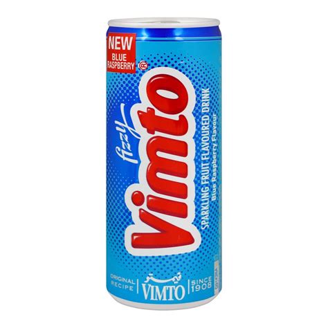 Buy Vimto Fizzy Blue Raspberry Drink Slim Can 250ml Online At Best Price In Pakistan Naheed Pk