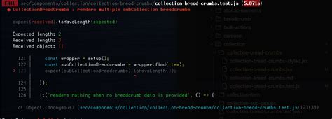 error displays current file code not the code used in the test · issue 9632 · jestjs jest