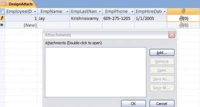 Working With Attachment Data Type In Microsoft Access Expert Zone