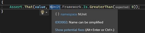 Nunit2043 Fixer Breaks The Code When `is` Method Exists · Issue 563