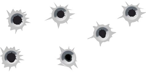 Download Bullet Holes Target Shooting Gunshot Royalty Free Vector Graphic Pixabay