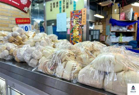 【迪化街美食】老竹子三發包子，千層饅頭好吃又吸睛，永樂市場美食推薦 鯊魚大口咬