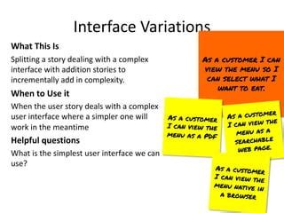 Story Splitting Patterns PDF