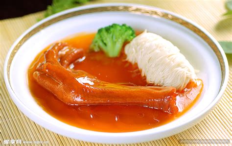 鱼鲍汁扣鹅掌摄影图 传统美食 餐饮美食 摄影图库 昵图网nipic