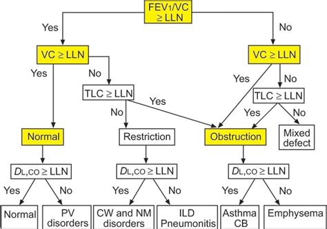 Atsers Pft Algorithm Pft At Allergy And Asthma