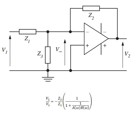 How To Derive The Voltage Gain Transfer Function