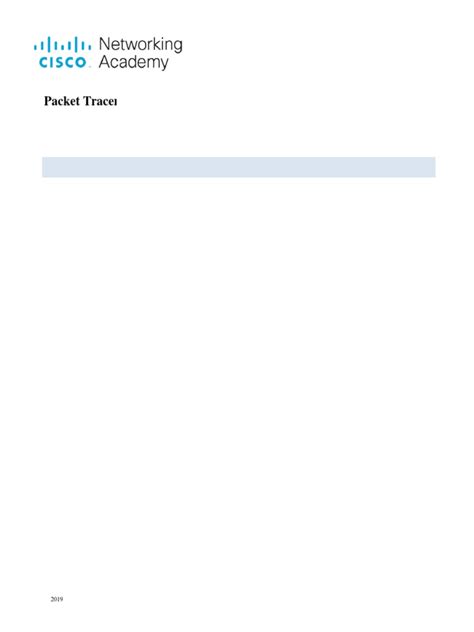 1331 Packet Tracer Use Icmp To Test And Correct Network