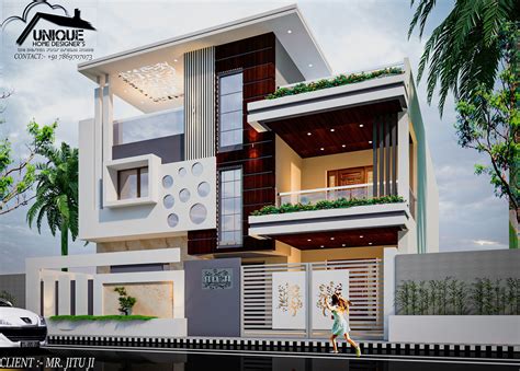 Modern House Exterior Elevation