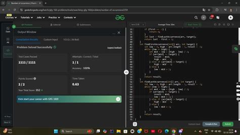 100daysofcode Geeksforgeeks Dsa Ayush Singh