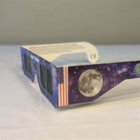 Smart Eclipse Glasses Cardboard Diffraction Glasses Galaxy Firework