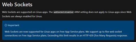 Azure Enabling Web Socket Has Disappeared From App Service Configuration Stack Overflow