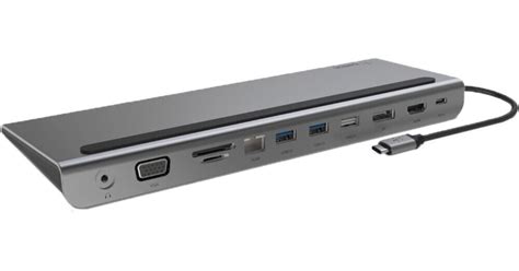 Belkin CONNECT USB Type C 11 In 1 Multiport Dock INC004BTSGY B H