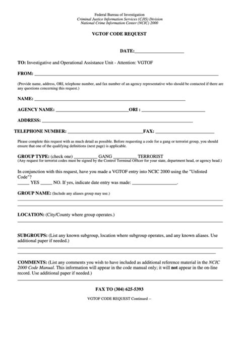 Top Fbi Application Form Templates Free To Download In Pdf Format