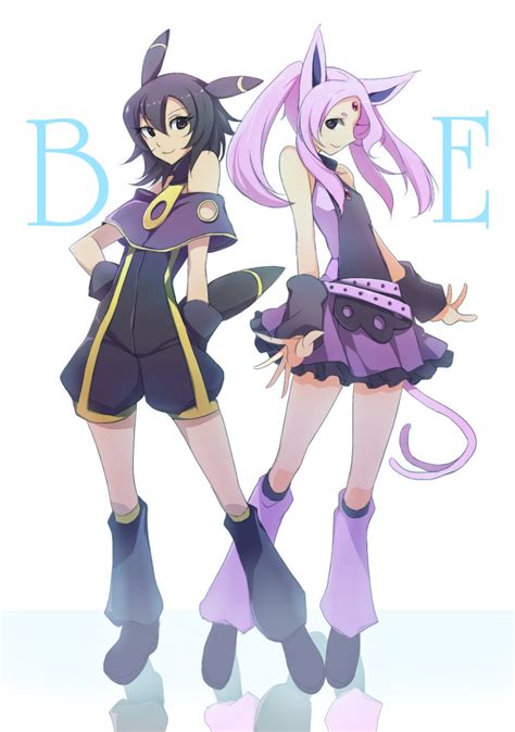 Umbreon And Espeon Pokemon Drawn By Wadani Hitonori Danbooru