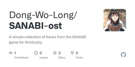 GitHub Dong Wo Long SANABI Ost A Simple Collection Of Tracks From