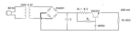 Solved Complete The Design Of The AC DC Circuit Below Chegg Com