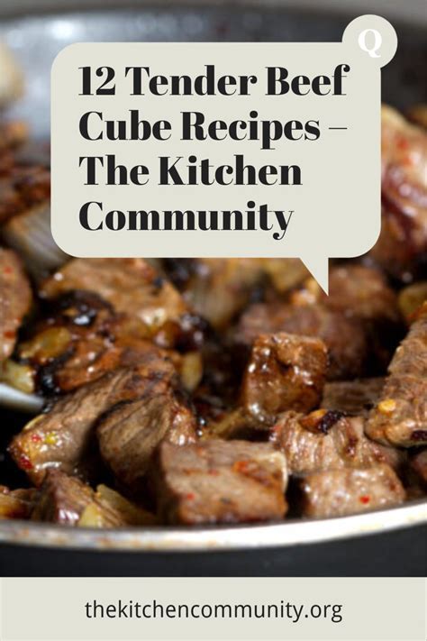 Our Best Beef Cube Recipes Recipe Cube Steak Recipes Beef Chunks