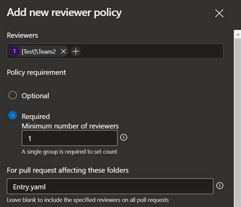 Secure Or Lock The Azure Yaml In Git Repos Or Pipeline Stack Overflow