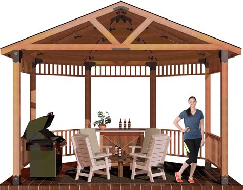 Enhance Outdoor Living With An Octagon Gazebo