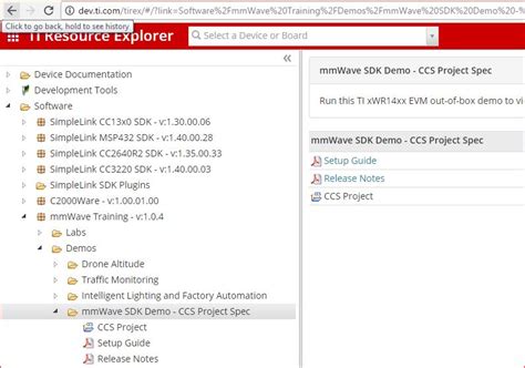 AWR BOOST Source Codes For Demos Sensors Forum Sensors TI E E Support Forums
