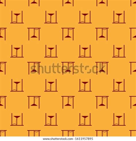 Red Automatic Irrigation Sprinklers Icon Isolated Stock Vector Royalty