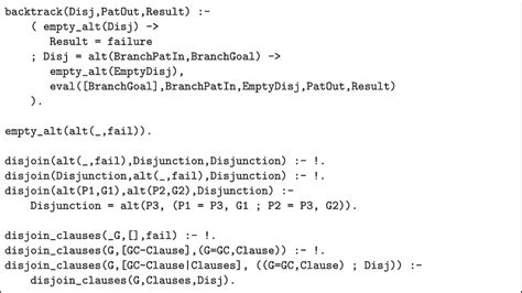 Disjunctive Delimited Control Theory And Practice Of Logic