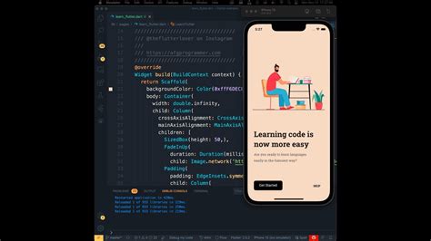 Flutter UI Onboarding Page UI Design Day YouTube