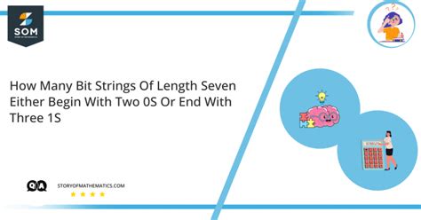 how many bit strings of length seven either begin with two 0s or end with three 1s the story