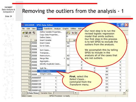 Ppt Logistic Regression Simultaneous Entry Of Variables Powerpoint