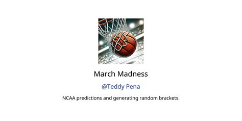 March Madness Gpts Author Description Features And Functions