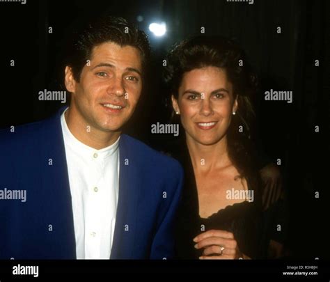 Universal City Ca March 9 Actor Thomas Calabro And Elizabeth Pryor