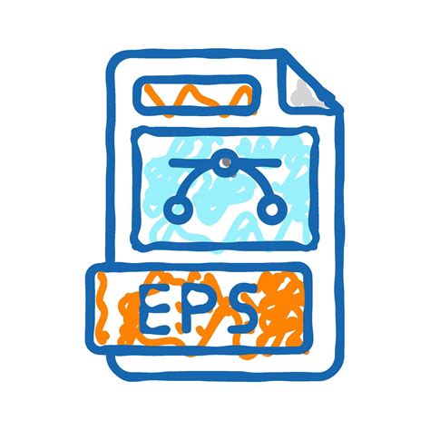Eps File Format Document Icon Doodle Illustration 62459087 Vector Art At Vecteezy