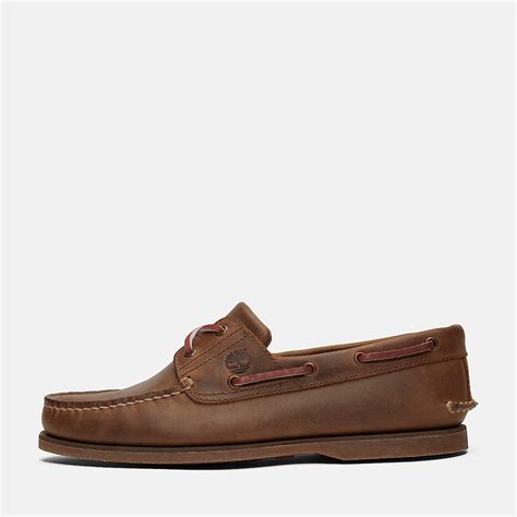 Classic Boat Shoe For Men In Dark Brown