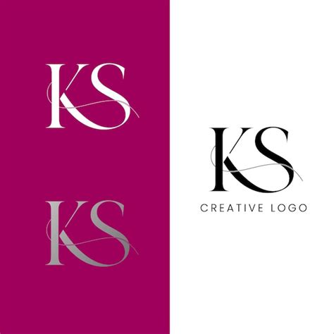 Premium Vector Ks Initial Letter Logo Design