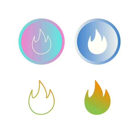 Fire Vector Icon 27801632 Vector Art At Vecteezy