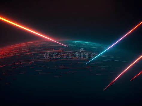 Modern Futuristic Technology Abstract Background Generative Ai Illustration Art Stock