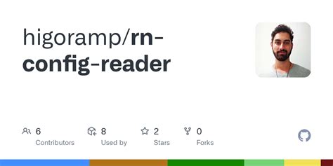 Github Higoramp Rn Config Reader