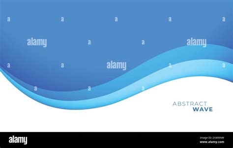 Abstract Blue Wave Shape With Dynamic Curls Background Design Vector Stock Vector Image And Art